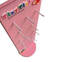 China Free Standing Wooden Display Stand Spinning Display Stand Tiny Tips Sensitive For Kids for sale