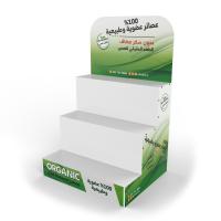 China Custom Logo Wooden Display Stand Wood Tier Display Stand ODM for sale