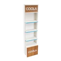 China POS Wooden Display Stand Suncare Products Freestanding Retail Display For Cosmetic Store for sale