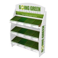 China POS Wooden Display Stand Suncare Products Freestanding Retail Display For Cosmetic Store for sale