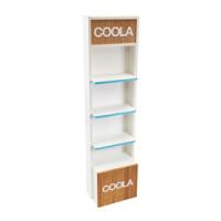 China POS Wooden Display Stand Suncare Products Freestanding Retail Display For Cosmetic Store for sale