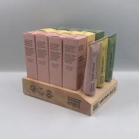China Cosmetic Store Wood Display Holder Hand Cream Display Stand for sale