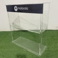 China Dismountable Clear Display Stands Digital Watch Custom Acrylic Stand for sale