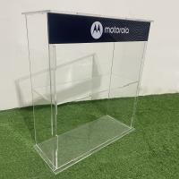 China Dismountable Clear Display Stands Digital Watch Custom Acrylic Stand for sale