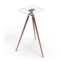 China Bookshop Acrylic Display Stand Book Tripod Display Stand Modern for sale