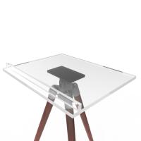 China Bookshop Acrylic Display Stand Book Tripod Display Stand Modern for sale