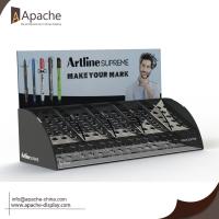 China Custom Acrylic Pen Display Stand Acrylic Pen Display Holders For Company Staff for sale