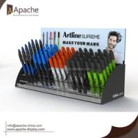 China Custom Acrylic Pen Display Stand Acrylic Pen Display Holders For Company Staff for sale