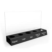 China Beautiful Acrylic Display Stand Spray Gas Bottle Display Stand Cosmetics for sale