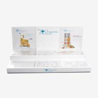 China Beautiful Acrylic Display Stand Spray Gas Bottle Display Stand Cosmetics for sale