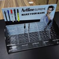 China PVC Nail Polish Display Stand Foam Board Cosmetic Nail Polish Display Rack Countertop for sale