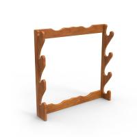 China Wall Mounted Pop Pos Display Pinewood Wooden Gun Display Rack for sale