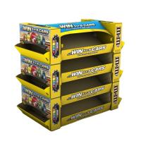 China Candy Point Of Sales Displays Store Snack Display Rack With Removable Metal Trays for sale