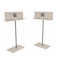 China Customized Jewelry Display Rack Demountable Metal Jewellery Stand For Stores for sale
