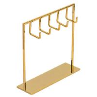 China Stainless Steel Bracelet Rack Stand Jewelry Holder Necklace Display Rack for sale