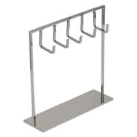 China Stainless Steel Bracelet Rack Stand Jewelry Holder Necklace Display Rack for sale