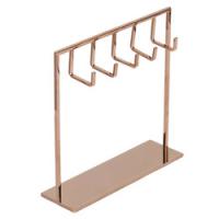 China Stainless Steel Bracelet Rack Stand Jewelry Holder Necklace Display Rack for sale