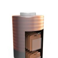 China AAA Battery Point Of Sales Displays Counter Display Stand With Hanging Hooks for sale
