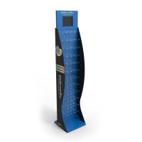 China Retail Store Glove Display Stand Peg Display Stand With LCD Screen for sale