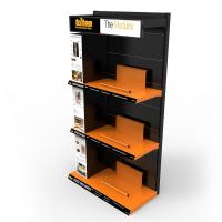 China Customized Metal Tool Display Rack Saw With LED Lights for sale