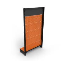 China Supermarket Pop Pos Display Gondolas Tool Display Rack Metal Tool Customized Logo for sale