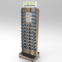 China Retail Sunglasses Display Stand Metal Glasses Display Rack For Store for sale