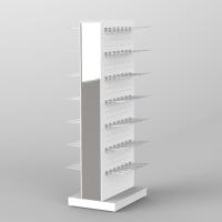 China Homeware Point Of Purchase Pop Display Double Side Pegboard Rotating Display Stand for sale