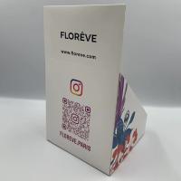 China Customized Countertop Stands Cardboard Facial Mask Display Stand For Retail Store for sale