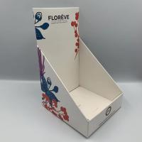 China Customized Countertop Stands Cardboard Facial Mask Display Stand For Retail Store for sale