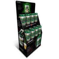 China Supermarket Cardboard Product Display Stand Canned Food Carton Display Stands Christmas for sale