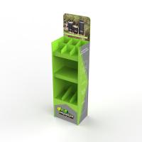China Easy Assembly Cardboard Display Stand Mug Display Stand For Supermarket Promotion for sale