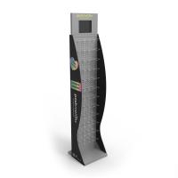 China PVC Cosmetic Eyeshadow Display Stand Pegboard Vendor Display for sale