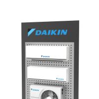 China Air Conditioning Display Metal Rack Supermarket Display Stand for sale