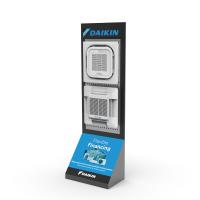 China Customizable Metal Display Stands Shopping Centre Display Stands Air Conditioning for sale