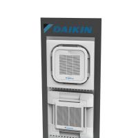 China Customizable Metal Display Stands Shopping Centre Display Stands Air Conditioning for sale