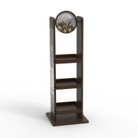 China Customizable Red Wine And Beverage Wooden Three Layer Display Rack For Store Use for sale