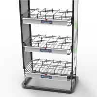 China Custom Beer Display Stand Sparkling Drinks Metal Display Stand For Liquor Store for sale