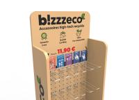China Customized Wooden Display Stand Racks For Supermarket And Store Displays for sale