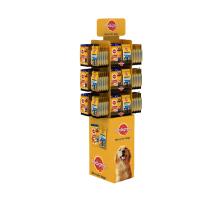 China Pet Food Wooden Holder Stand Customized Colors Made Of Metal for sale