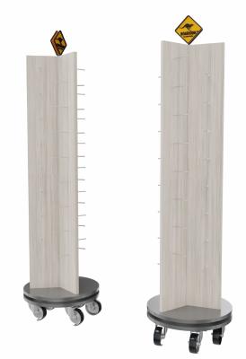 China Wooden Countertop Display Rack For Jewelry Stores In Supermarkets for sale