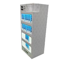 China Rectangle Counter Top Acrylic Display Rack LED Display Rack For Vape Products for sale