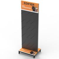 China Customizable Mobile Phone Accessories Metal Rolling Display Rack For Shops And Shopping Centers for sale