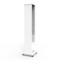 China Customized Floor To Ceiling Ceramic Tile Wooden Display Stand For Store Use for sale