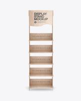 China Customizable Electronic Product Display Racks Plywood Shelves For Commercial Supermarkets for sale