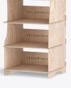 China Customizable Electronic Product Display Racks Plywood Shelves For Commercial Supermarkets for sale