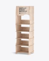 China Customizable Electronic Product Display Racks Plywood Shelves For Commercial Supermarkets for sale