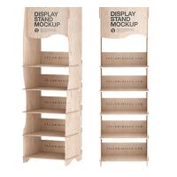 China Customizable Electronic Product Display Racks Plywood Shelves For Commercial Supermarkets for sale