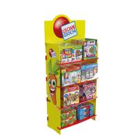 China Customizable Movable and Rotating Wooden Display Racks for Plywood Toy Stand for Retail Stores Supermarkets Toy Stores for sale
