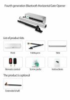 China Safe Anti-pinch Swing Door Motor with External Remote Control for Hotel Entrance for sale