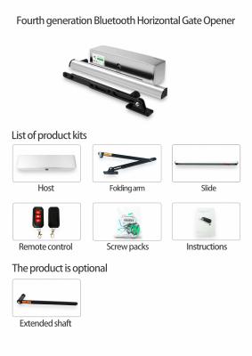 China Safe Anti-pinch Swing Door Motor with External Remote Control for Hotel Entrance for sale